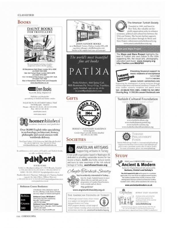 Cornucopia Magazine Classified Directory sidebar